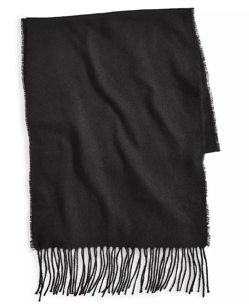 Style & Co Fringe Detail Solid Soft Wrap, Created for Macy's - Scarves - BeyondStyle