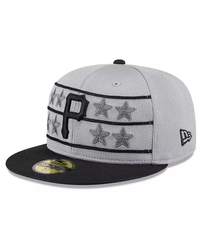 New Era Men's Gray/Black Pittsburgh Pirates 2025 Batting Practice ...