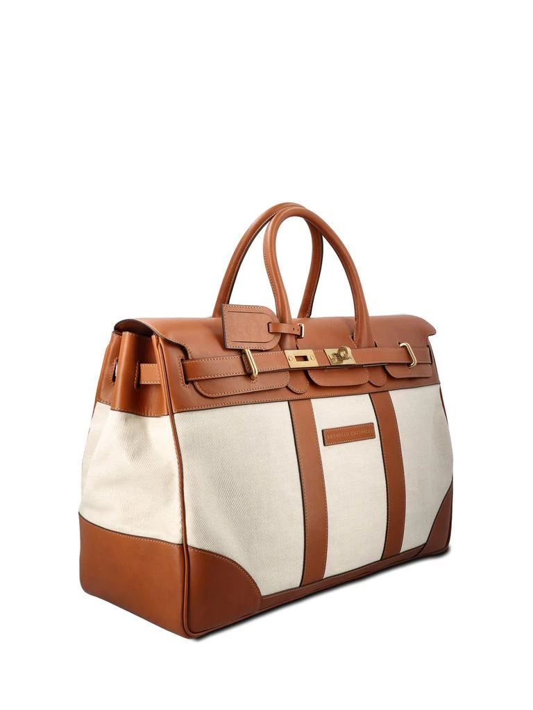 Shop Brunello Cucinelli Logo Patch Suitcase on Sale at BeyondStyle ...