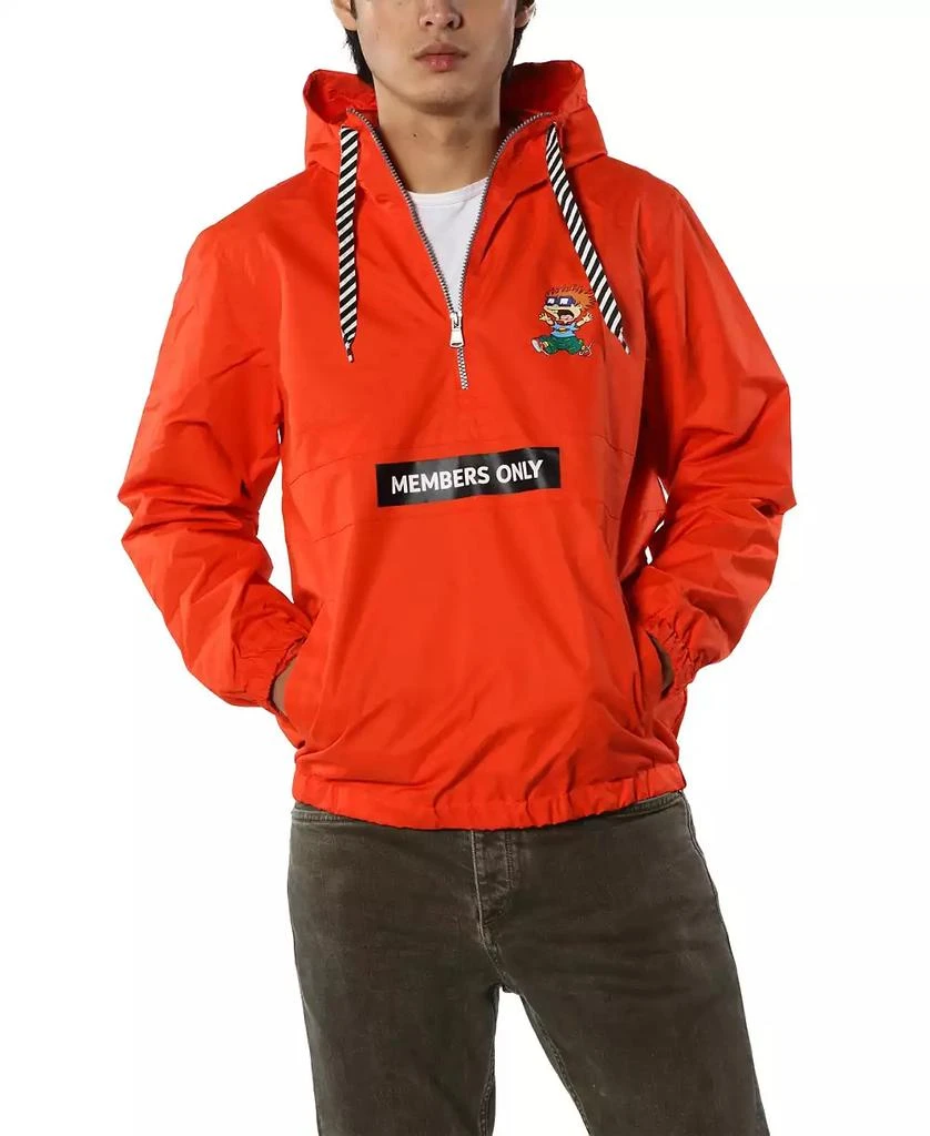 Members Only Men's Nickelodeon Collab Popover Jacket - Jackets - Free ...