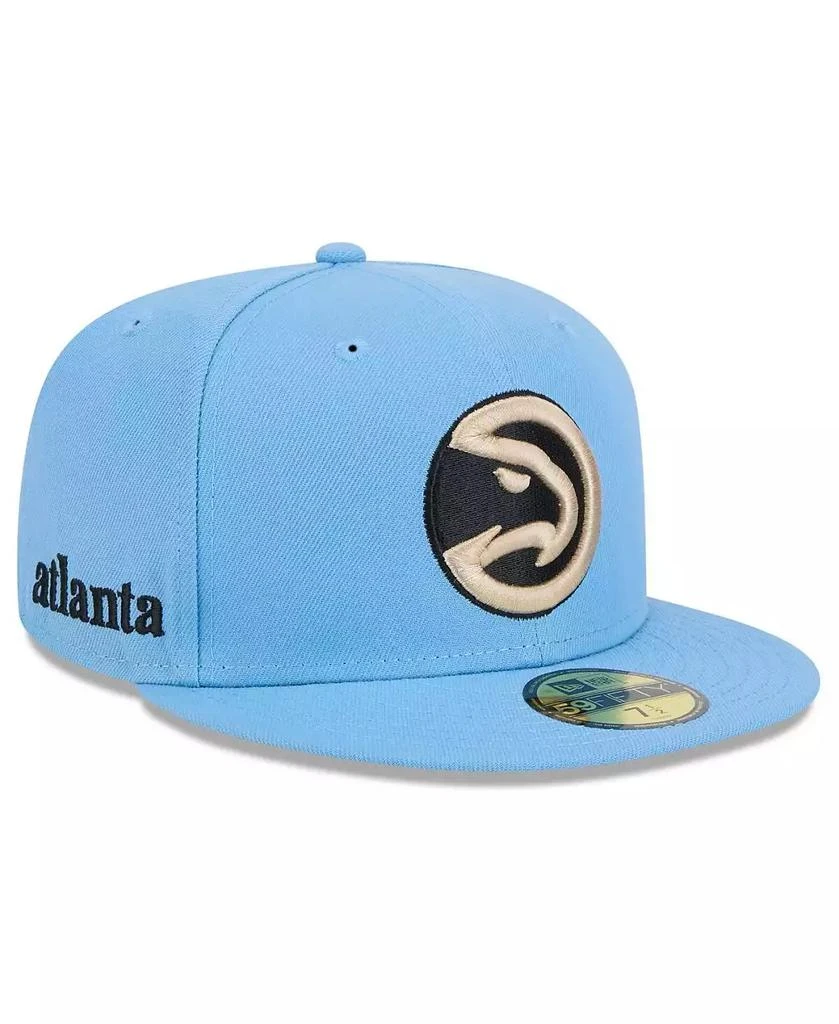 New Era Men's Light Blue Atlanta Hawks 2024/25 City Edition Alternate ...