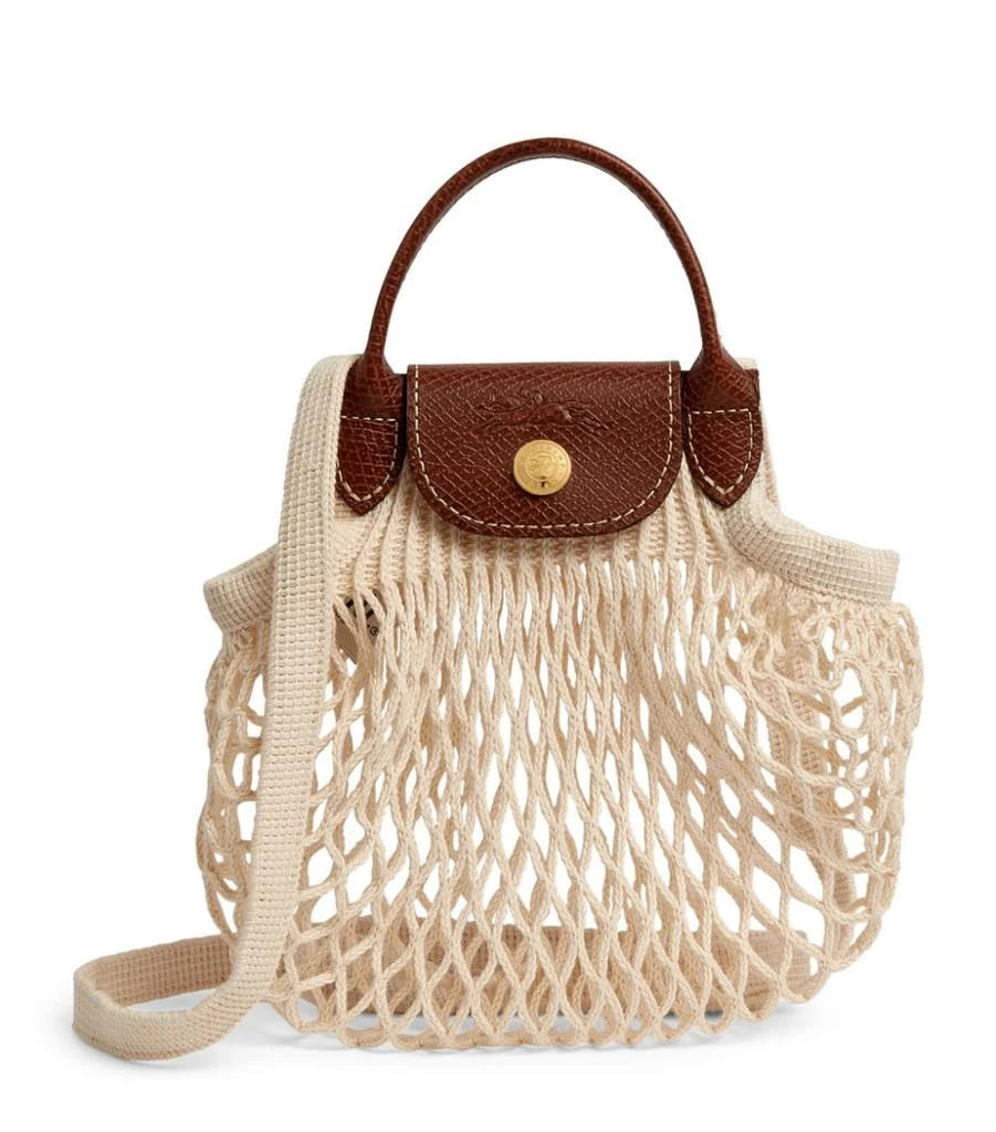 Longchamp Extra-Small Le Pliage Filet Mesh Bag - Crossbody Bags ...