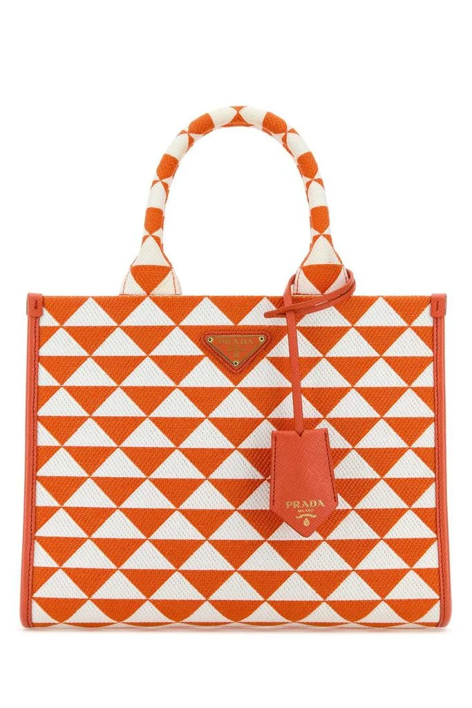 Shop Prada Symbole Small Top Handle Bag on Sale at BeyondStyle – Get 27 ...
