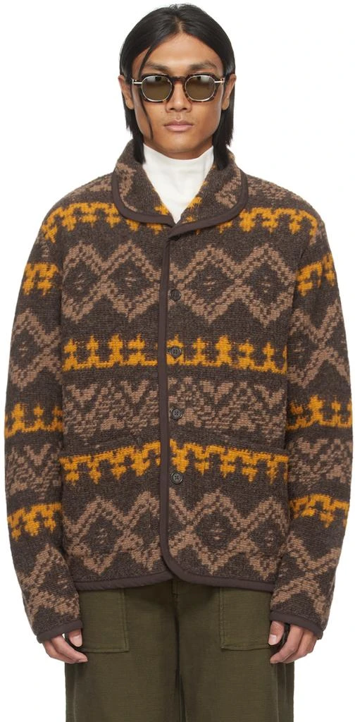 Universal Works Brown Lancaster Jacket - Jackets - BeyondStyle