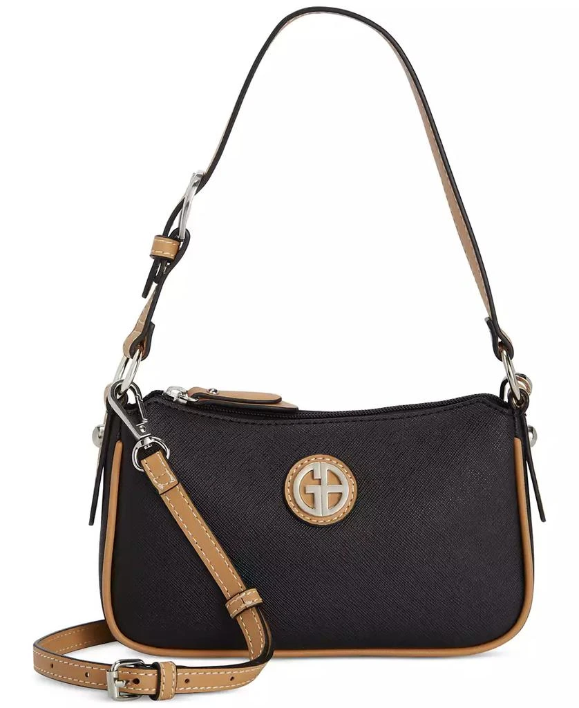 Giani Bernini Saffiano Baguette Shoulder Bag, Created for Macy's ...