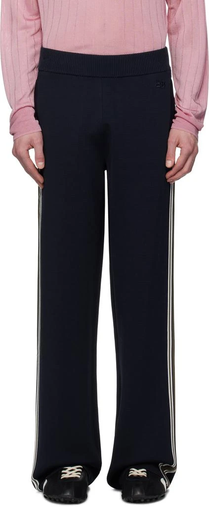 WALES BONNER Navy Tide Track Pants - Joggers - Free Shipping - BeyondStyle