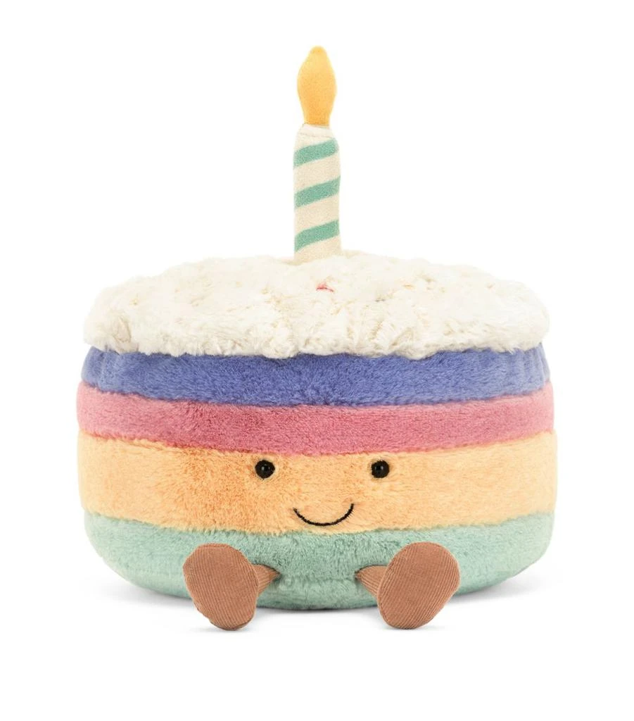 Jellycat Amuseable Rainbow Birthday Cake (26cm) - BABY & KIDS - BeyondStyle