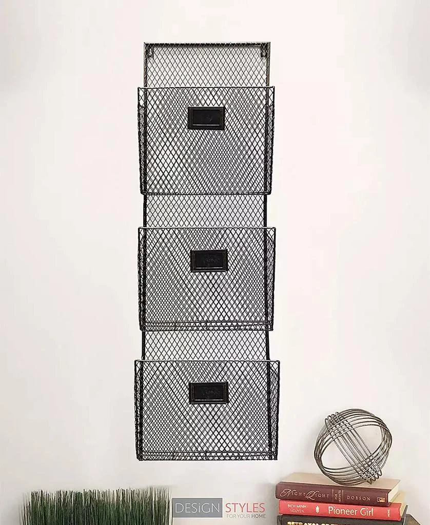 DesignStyles Three Tier Wall File Holder - BeyondStyle