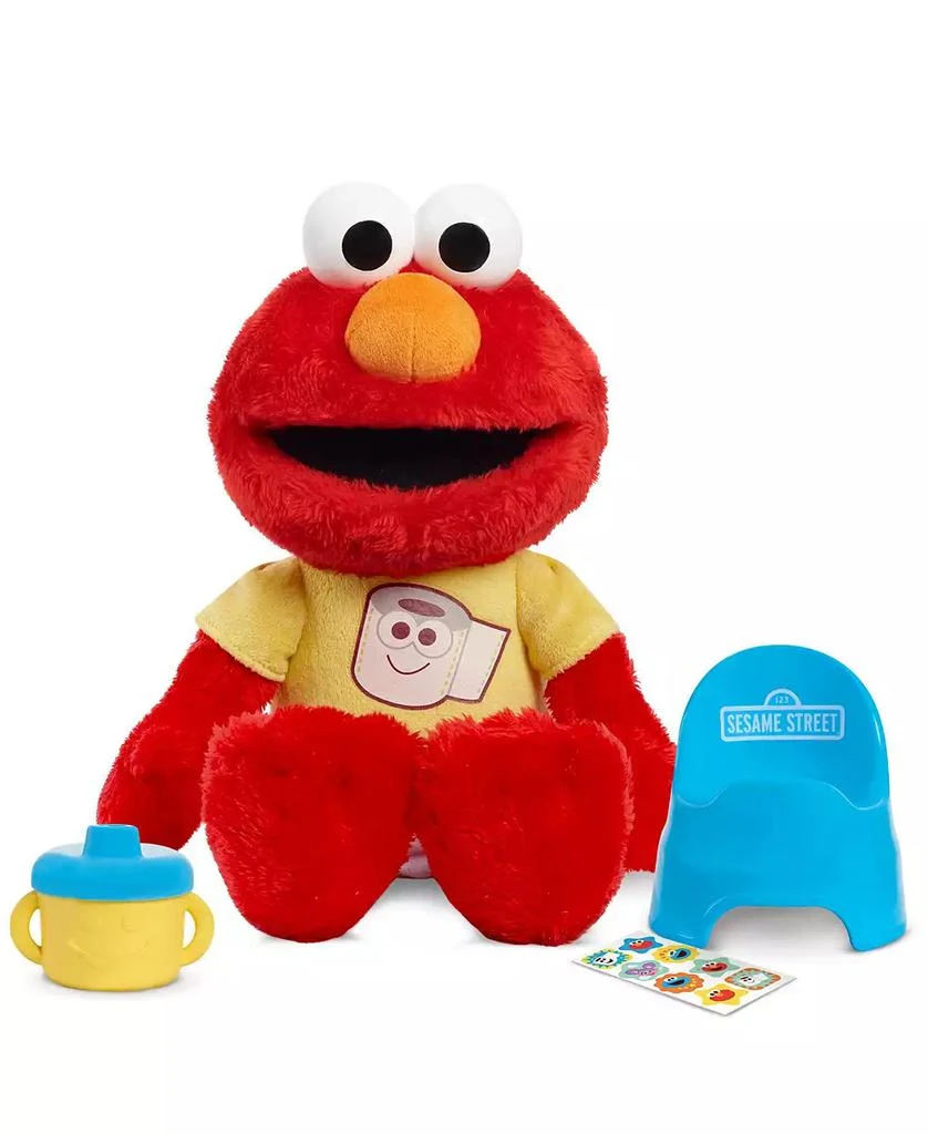 Sesame Street Potty Time Elmo 12" Plush Stuffed Animal, Sounds and ...