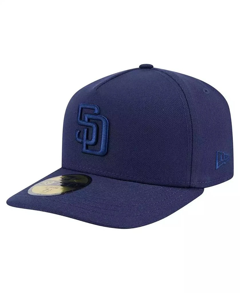 New Era Men's Navy San Diego Padres Color Pack A-Frame 59FIFTY Fitted ...