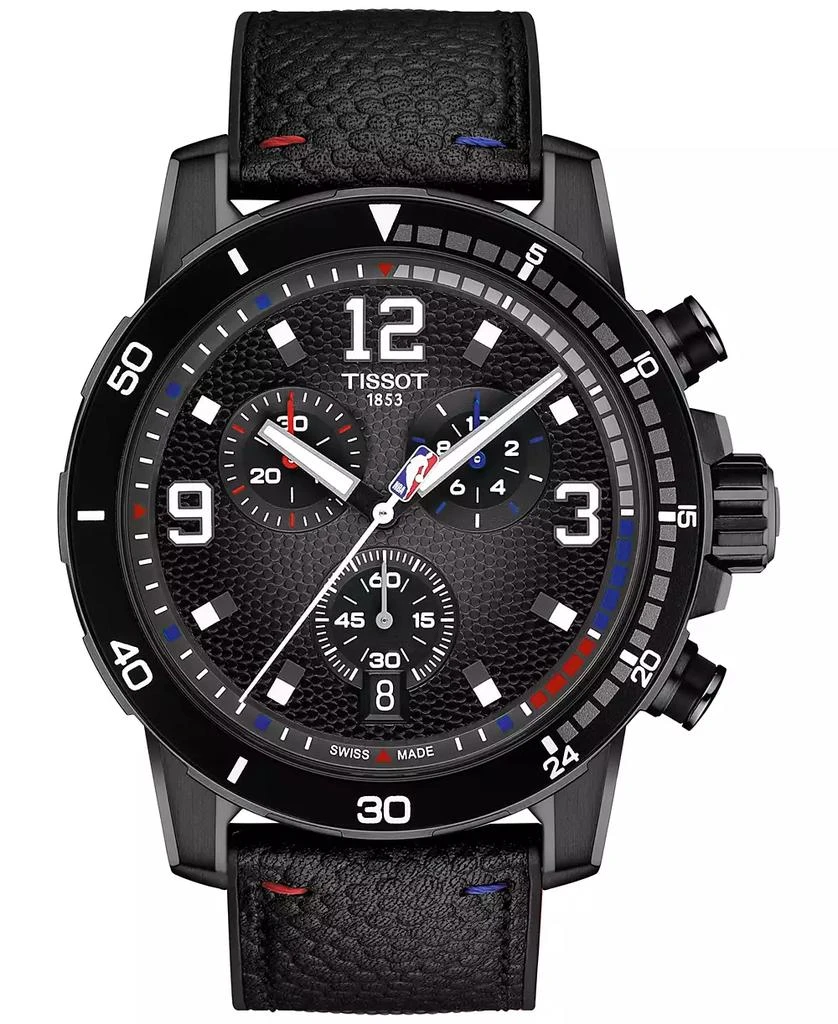 Tissot Men's Swiss Chronograph Supersport NBA Special Edition Black ...