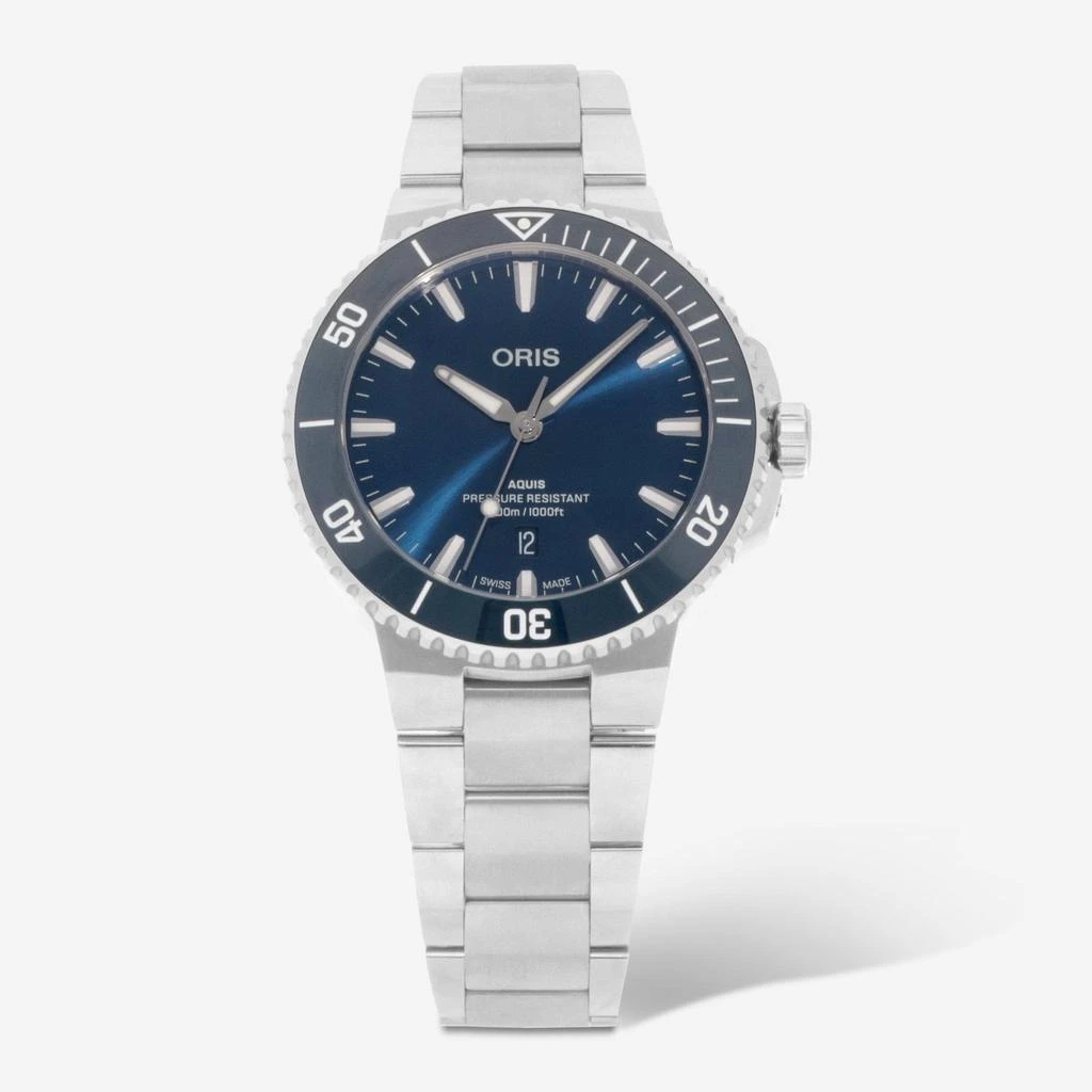 Oris Oris Aquis Stainless Steel Automatic Men's Watch 0173377894135 ...