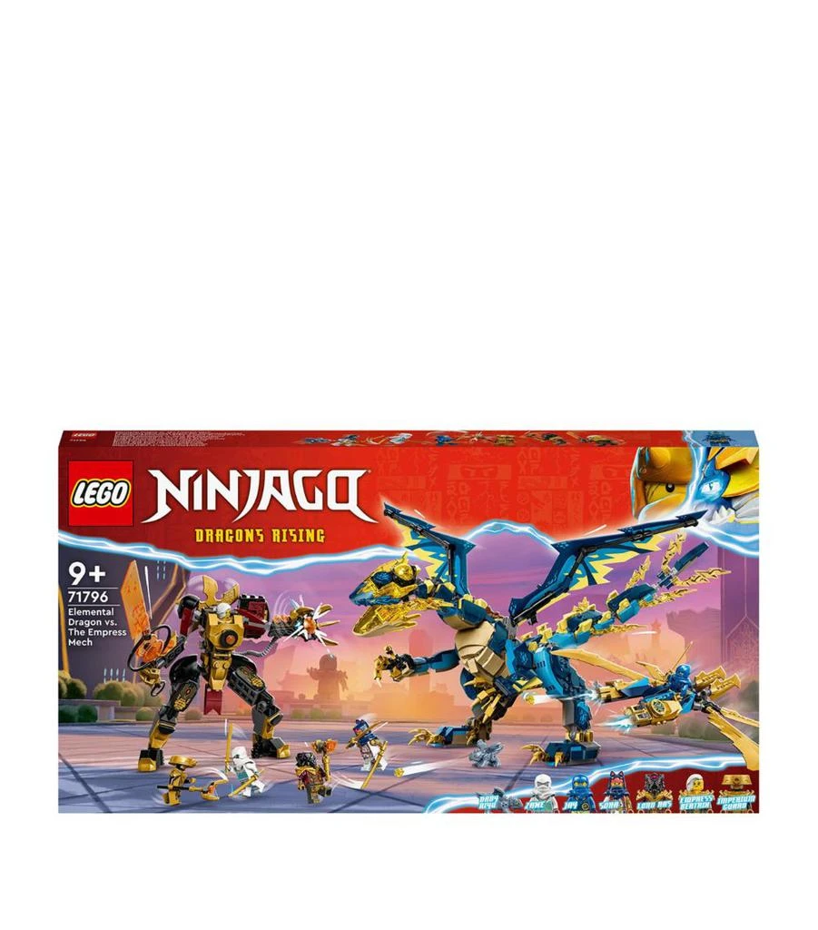 LEGO NINJAGO Dragons Rising Elemental Dragon vs. The Empress Mech Set ...