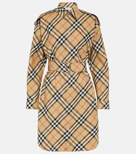 Burberry Burberry Check cotton shirt dress - Shirts - Free Shipping - BeyondStyle