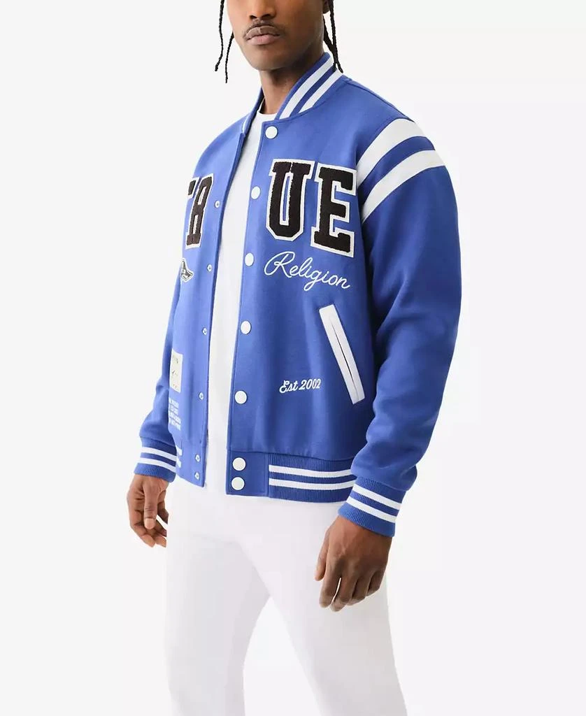 True Religion Men's True Uni Varsity Jacket - Jackets - Free Shipping ...