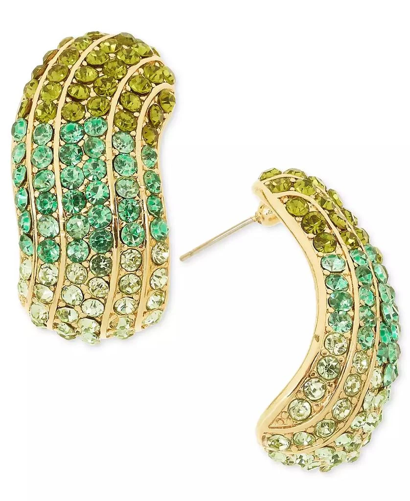I.N.C. International Concepts Pavé Multi-Row Stud Earrings, Created for ...
