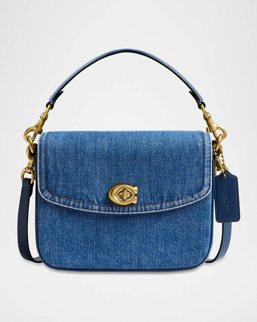 Coach Cassie 19 Washed Denim Crossbody Bag - Crossbody Bags - Free ...
