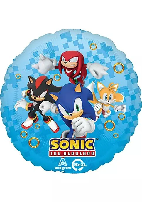 LOONBALLOON Movie Sonictheme Balloon Set 30 Inch Sonic The Hedgehog ...