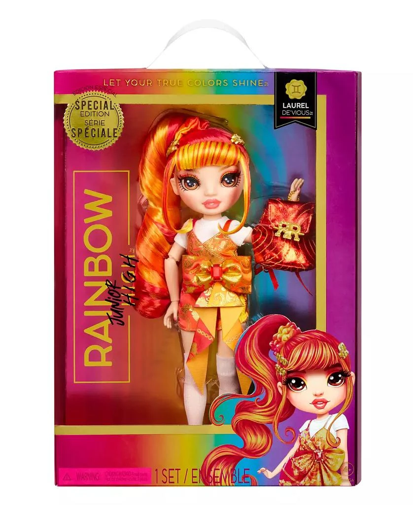 Rainbow High Junior High Special Edition Doll, Laurel De'Vious - BABY ...