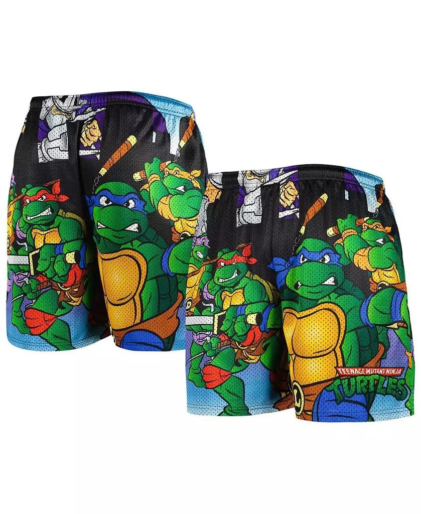 Chalk Line Men's Black Teenage Mutant Ninja Turtles vs. Shredder Shorts ...