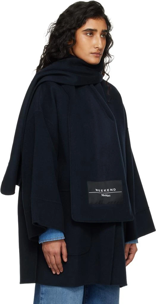 Weekend Max Mara Navy Fulcro Coat - Coats - BeyondStyle