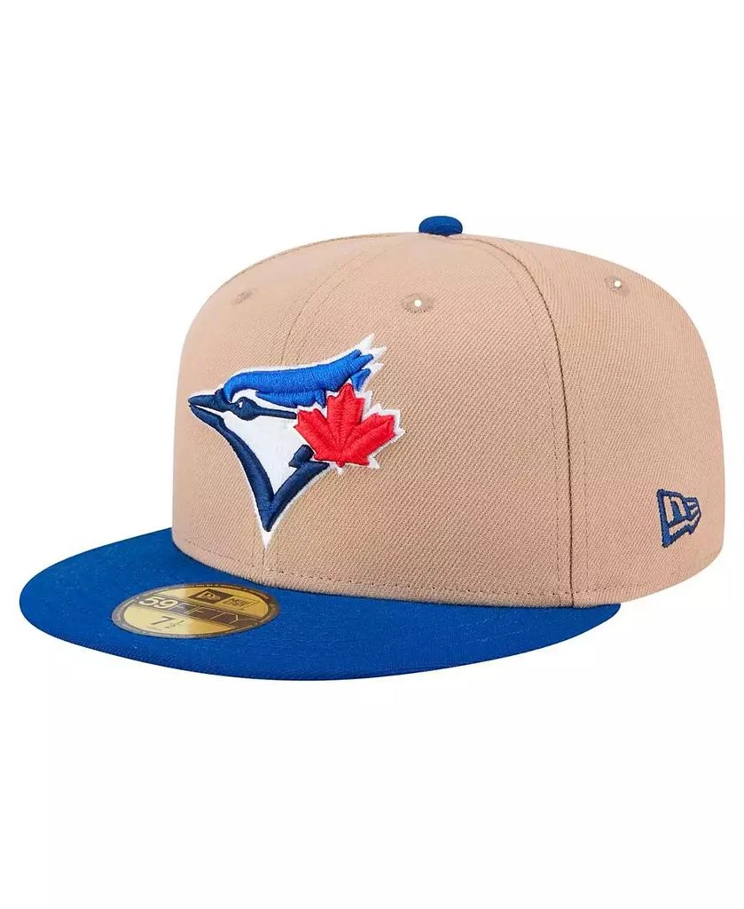 New Era Men's Khaki Toronto Blue Jays 59FIFTY Fitted Hat - Hats ...