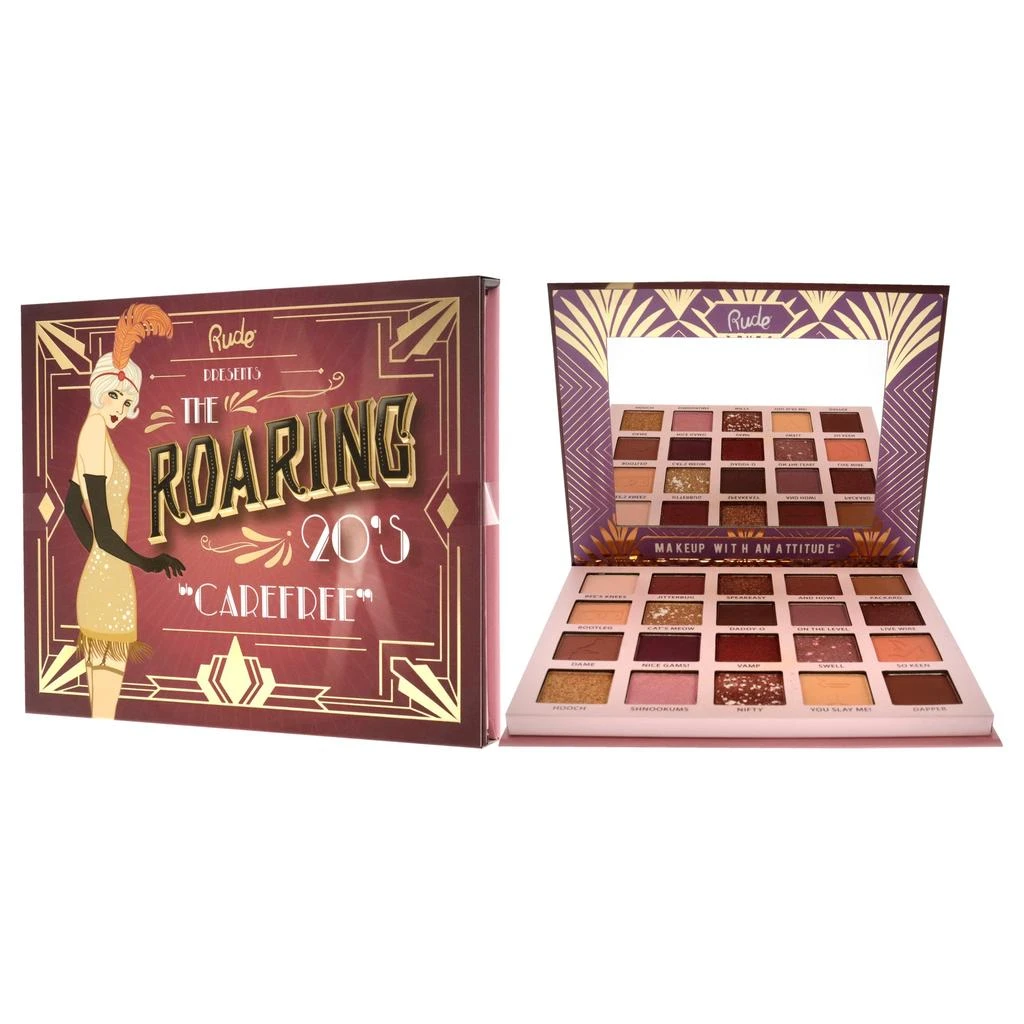 Rude Cosmetics The Roaring 20s Eyeshadow Palette - Carefree For Women 0 ...