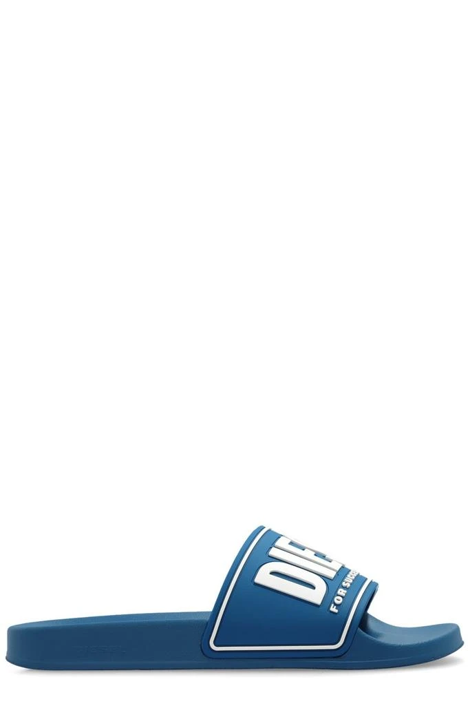 Diesel Sa-Mayemi Cc Logo Embossed Pool Slides – On Sale Now with Up to ...
