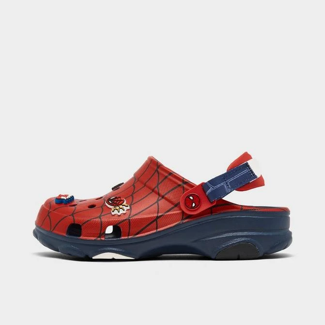 CROCS Big Kids' Crocs Spider-Man All-Terrain Classic Clog Shoes - Kid's ...