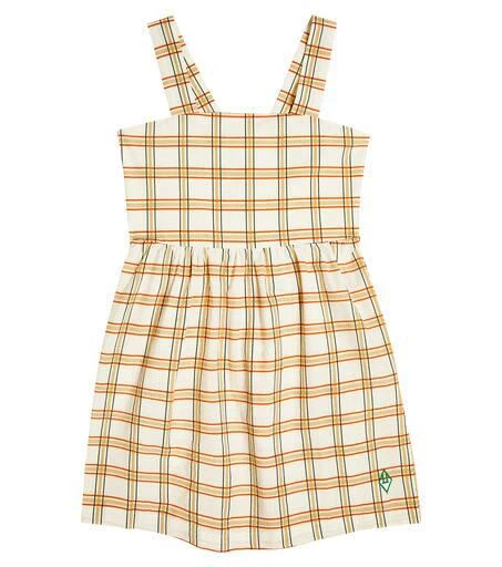 The Animals Observatory Badger checked cotton dress - Kid's Clothing ...