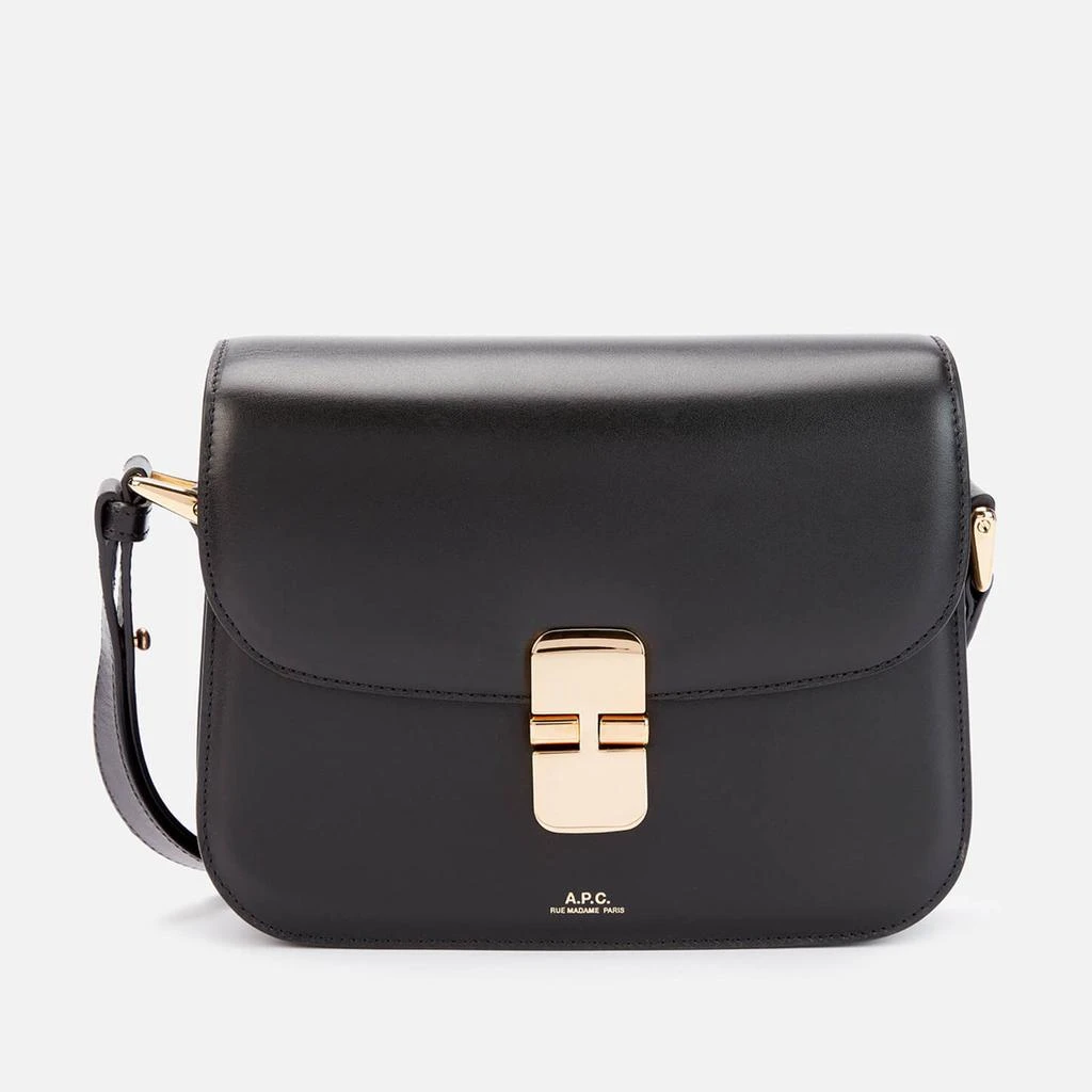 A.P.C. Sac Grace Small Leather Crossbody Bag - Shoulder Bags - Free ...