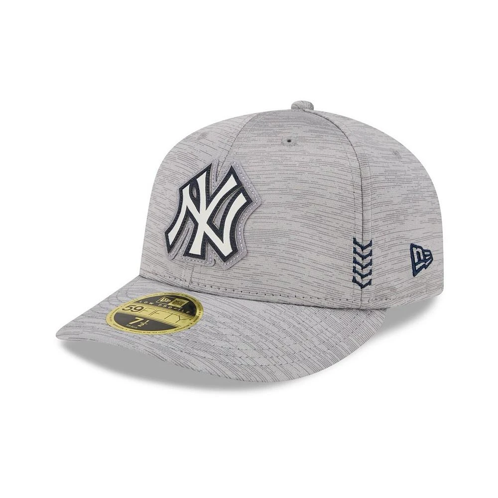 New Era Men's Gray New York Yankees 2024 Clubhouse Low Profile 59FIFTY ...
