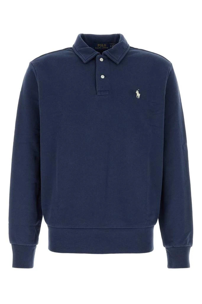Ralph Lauren Polo Ralph Lauren Logo Embroidered Long-Sleeved Polo Shirt - Polo Shirts - BeyondStyle