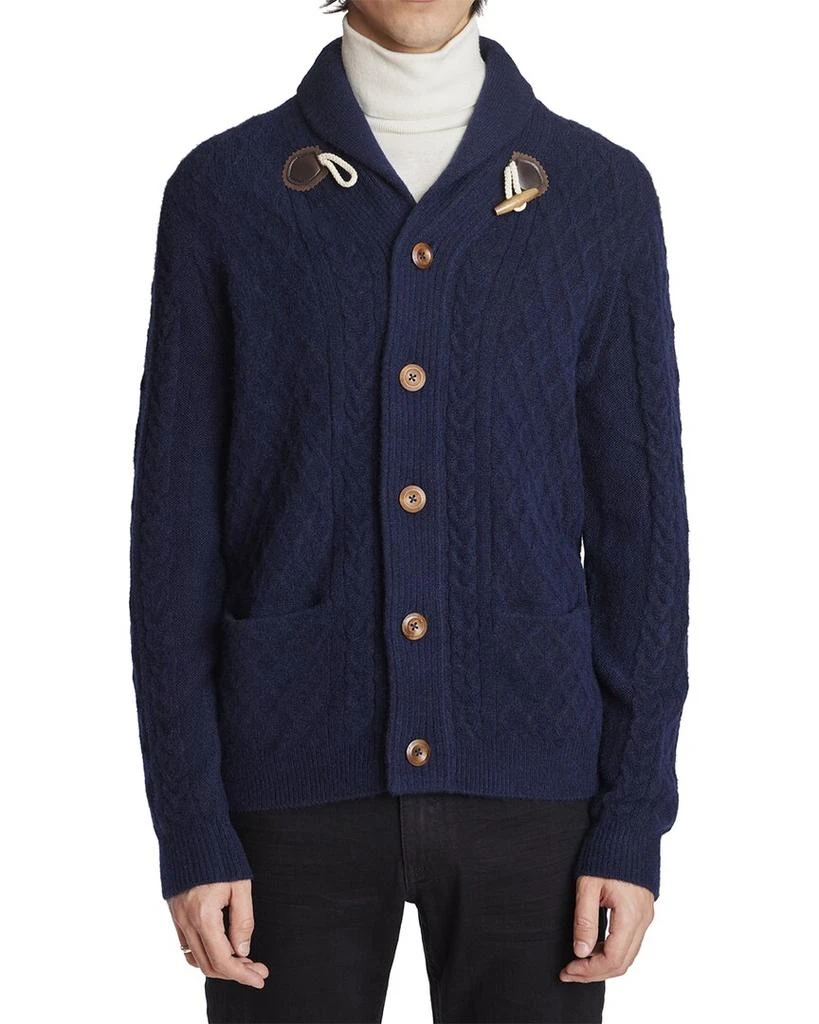Paisley & Gray Paisley & Gray Toggle Wool-Blend Cardigan - Knitwear ...