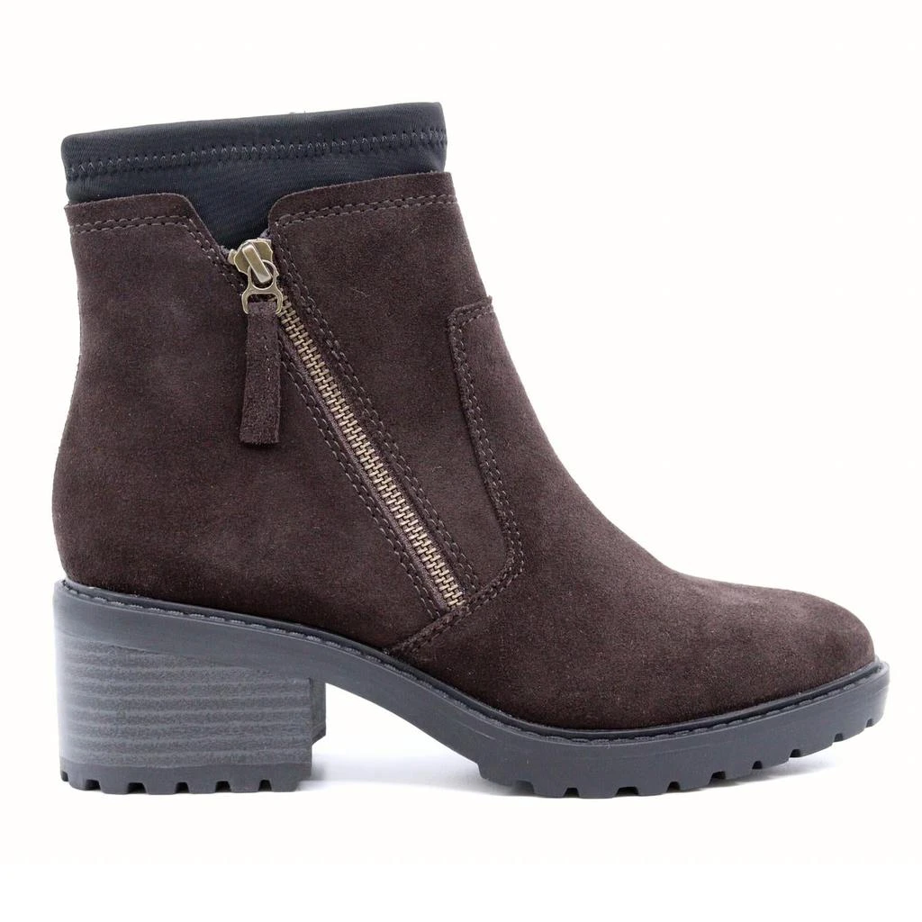 Salvia Demi Boot In Cafe Suede - Boots - Free Shipping - BeyondStyle