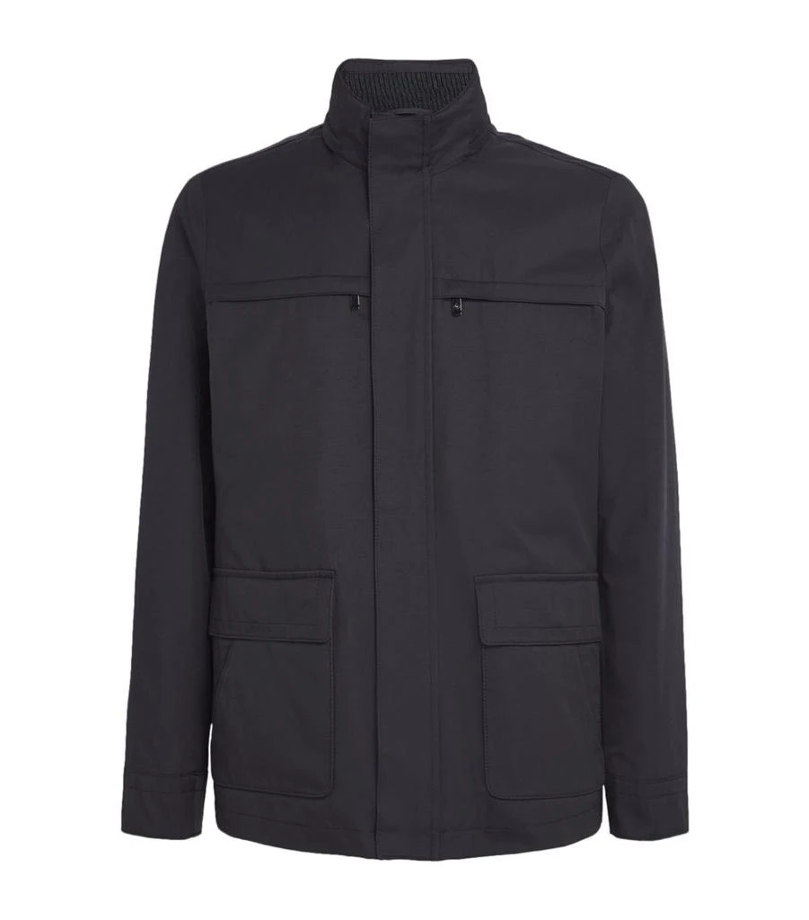 Pal Zileri Adaptable Oyster Field Jacket - Jackets - BeyondStyle
