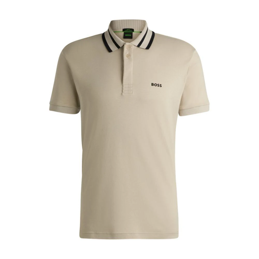 Hugo Boss Interlock-cotton polo shirt with logo detail - Polo Shirts ...
