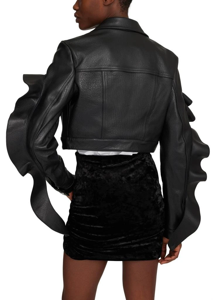 David Koma Leather jacket - Jackets - Free Shipping - BeyondStyle