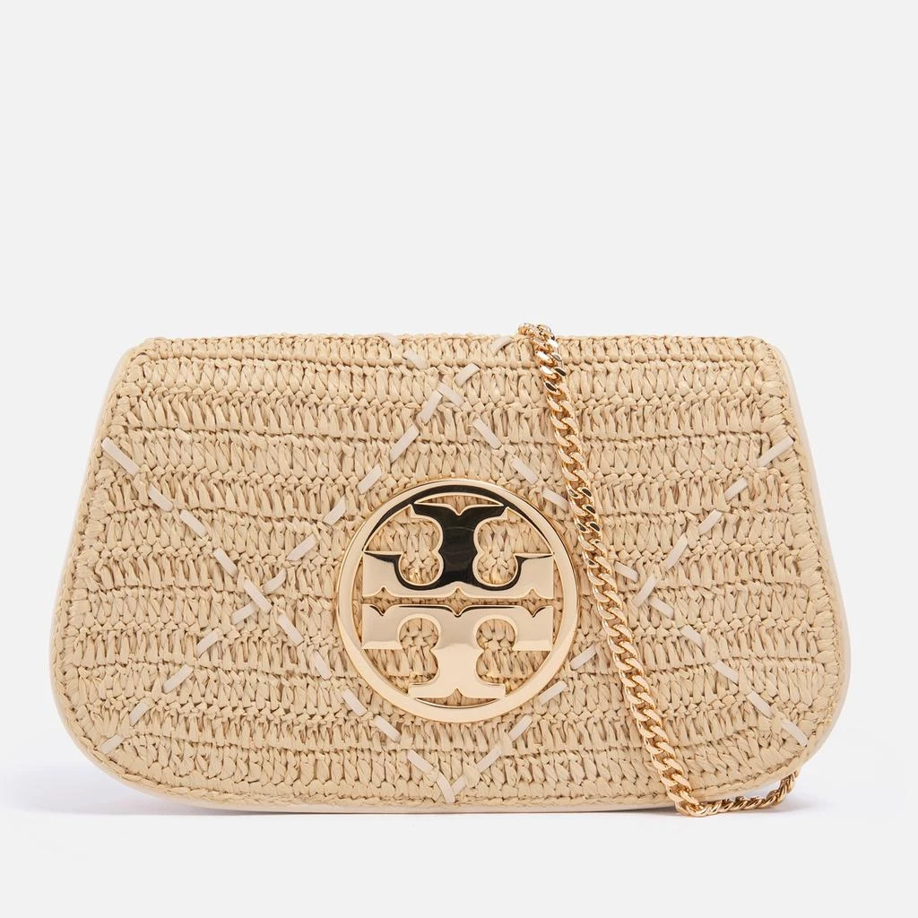 Tory Burch Reva Raffia Clutch Bag - Handbags - Free Shipping - BeyondStyle