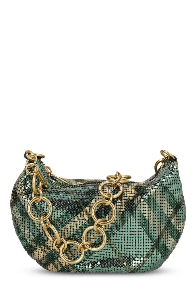 Burberry Burberry Chainmail-Linked Checked Shoulder bag - Bags - Save ...