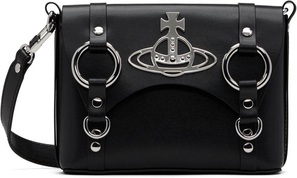 Vivienne Westwood Black Kim Crossbody Bag - Shoulder Bags - BeyondStyle
