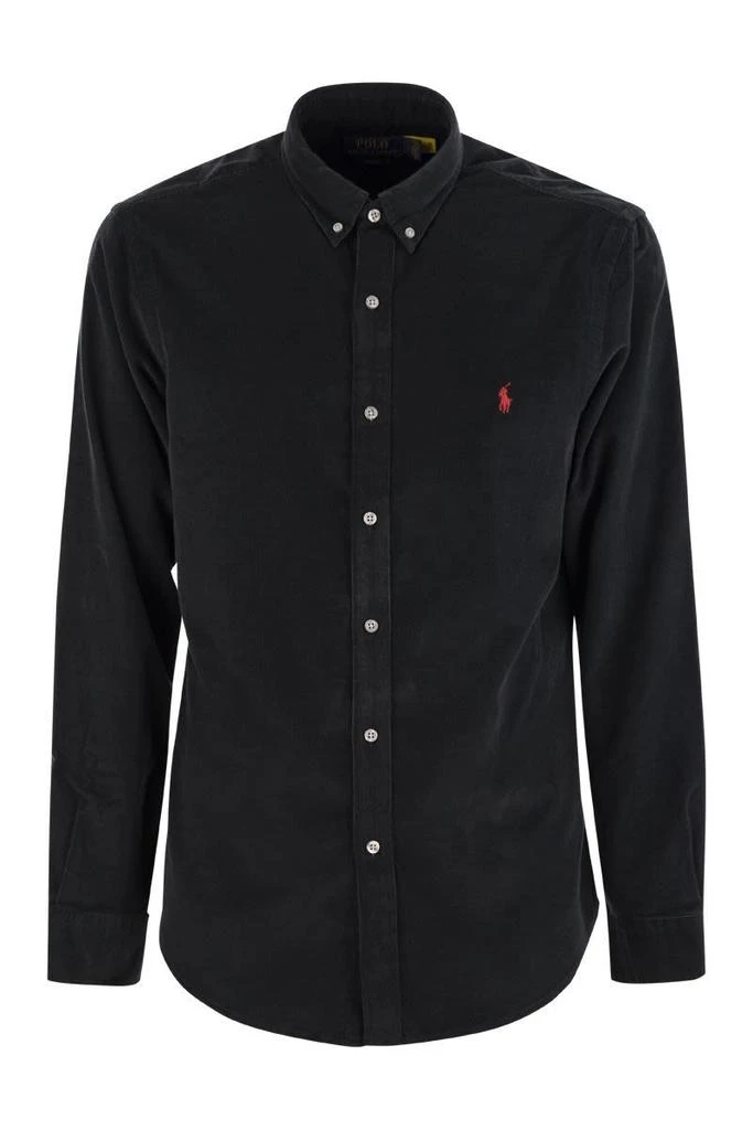 Polo Ralph Lauren Slim-Fit Velvet Shirt – On Sale Now with Up to 32% ...