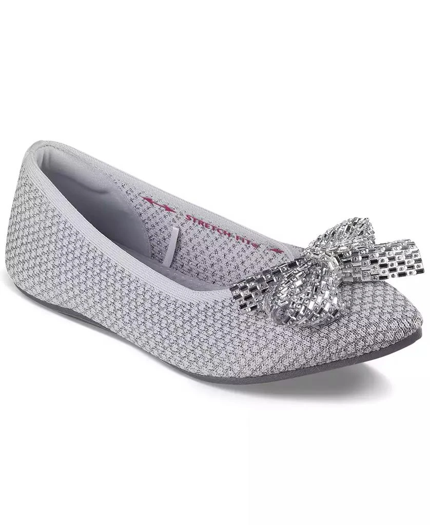 Skechers Women's Cleo Point Bow - Shimmery Shine Skimmer Flats from ...