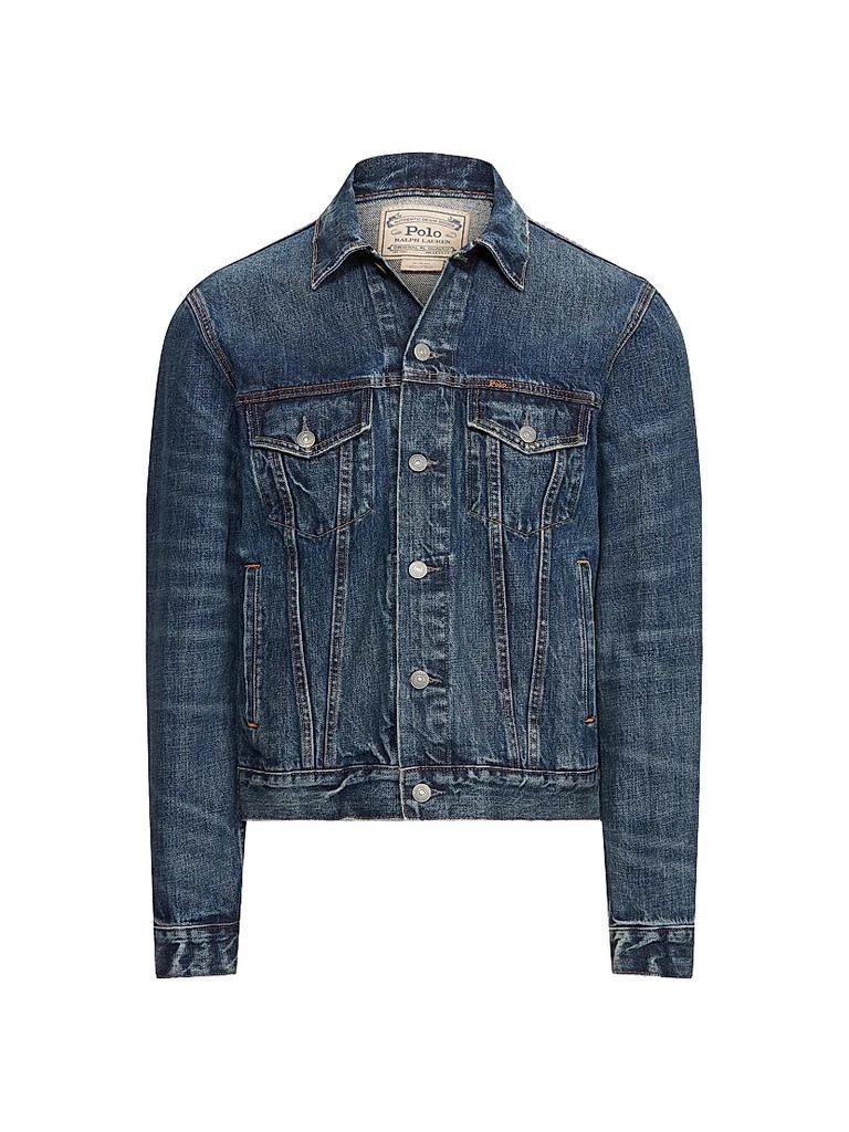Ralph Lauren Faded Denim Trucker Jacket - Jackets - Free Shipping - BeyondStyle