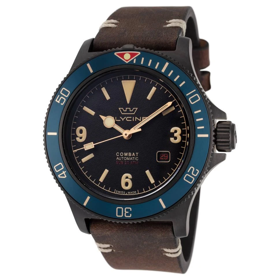 Glycine Glycine Combat Sub 42 Vintage Men's Automatic Watch ...