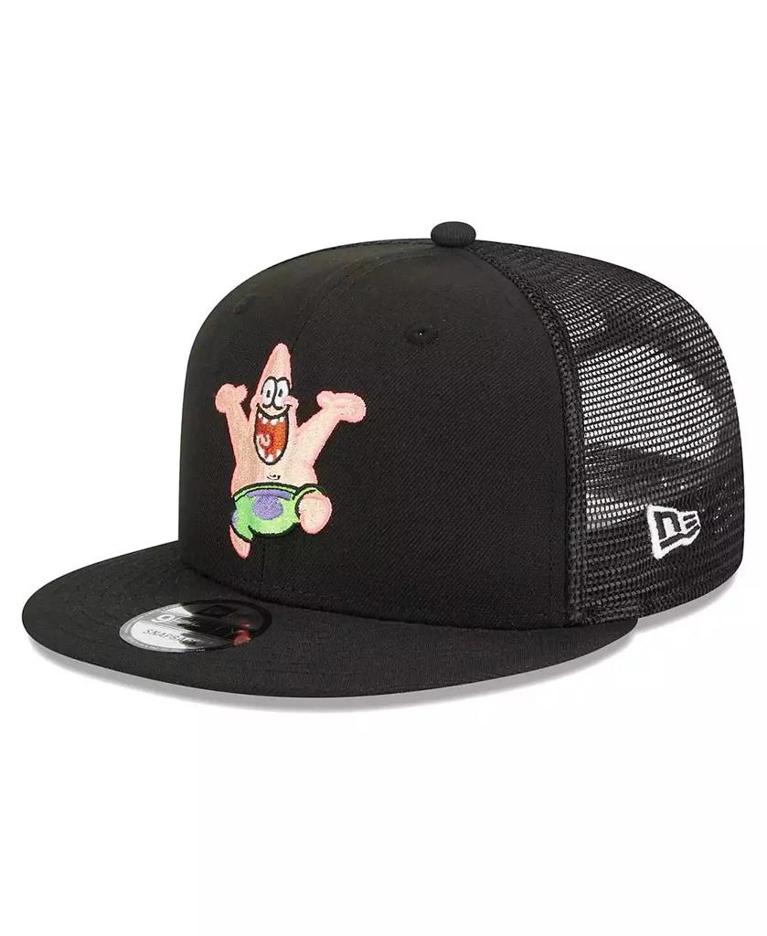 New Era Men's Black SpongeBob SquarePants Patrick Star Trucker 9FIFTY ...