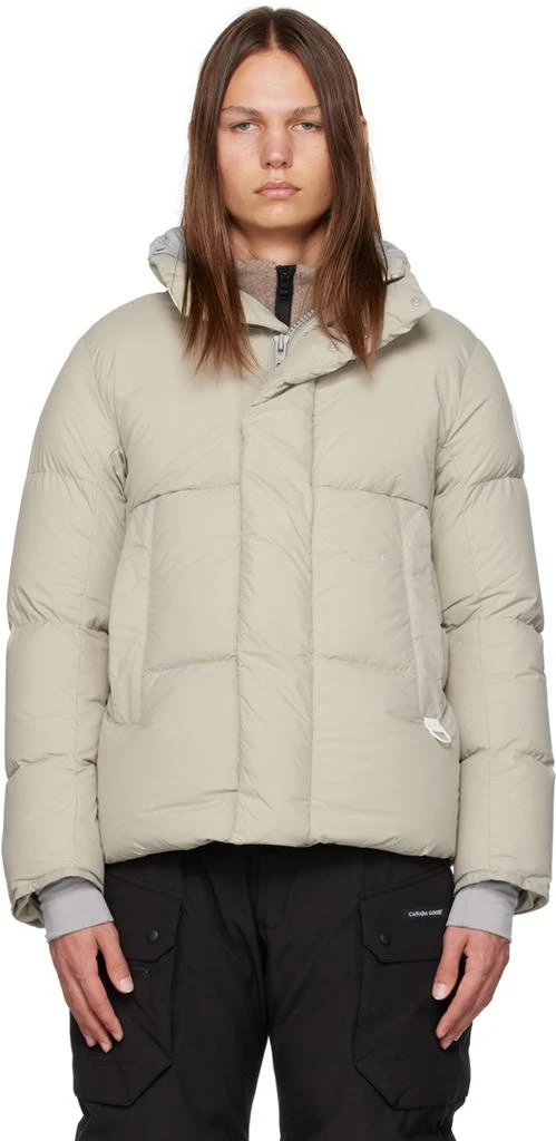 Canada Goose Taupe Everett Down Jacket - Coats - Free Shipping ...