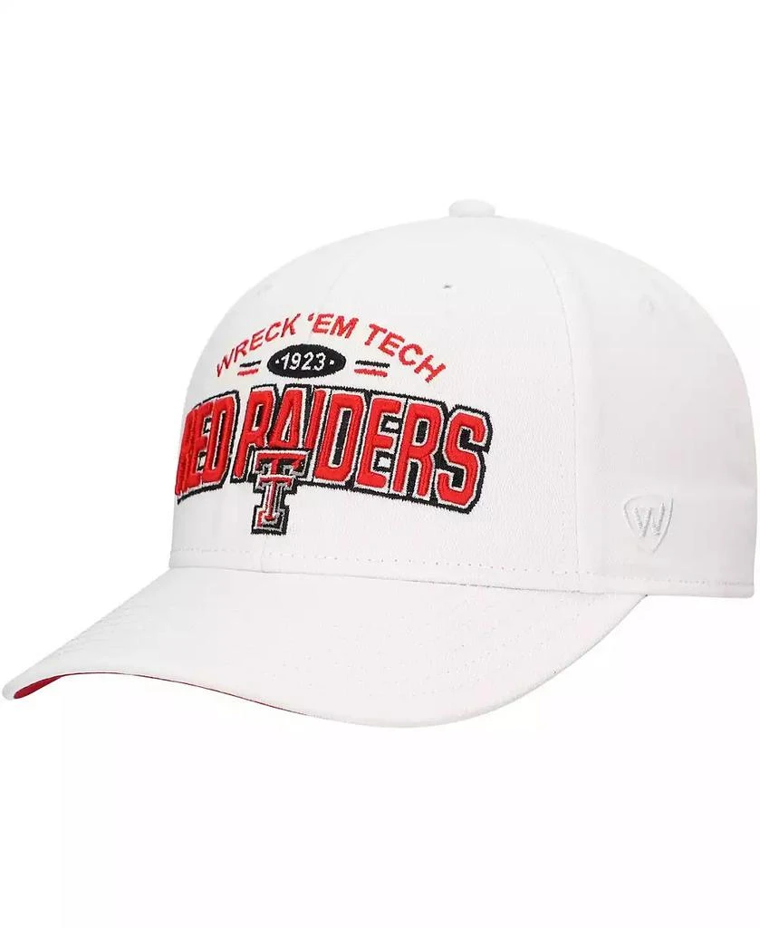 Top of the World Men's White Texas Tech Red Raiders Iconic Logo ...