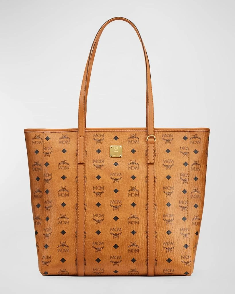 MCM Toni Logo Medium Shopper Tote Bag - Tote Bags - Free Shipping ...