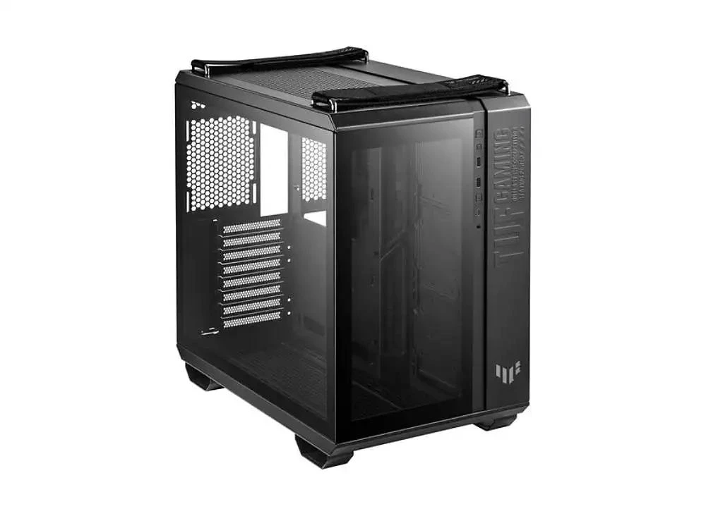 ASUS GT502-BLK-TG TUF Gaming GT502 ATX Mid-Tower TG ARGB Hub Computer ...